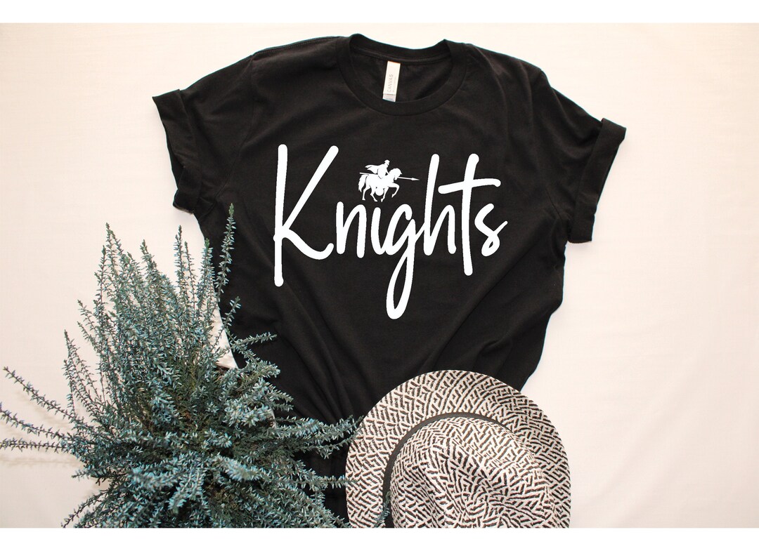 Digital File Knights Script Great Design to Add to Your Favorite Tee ...