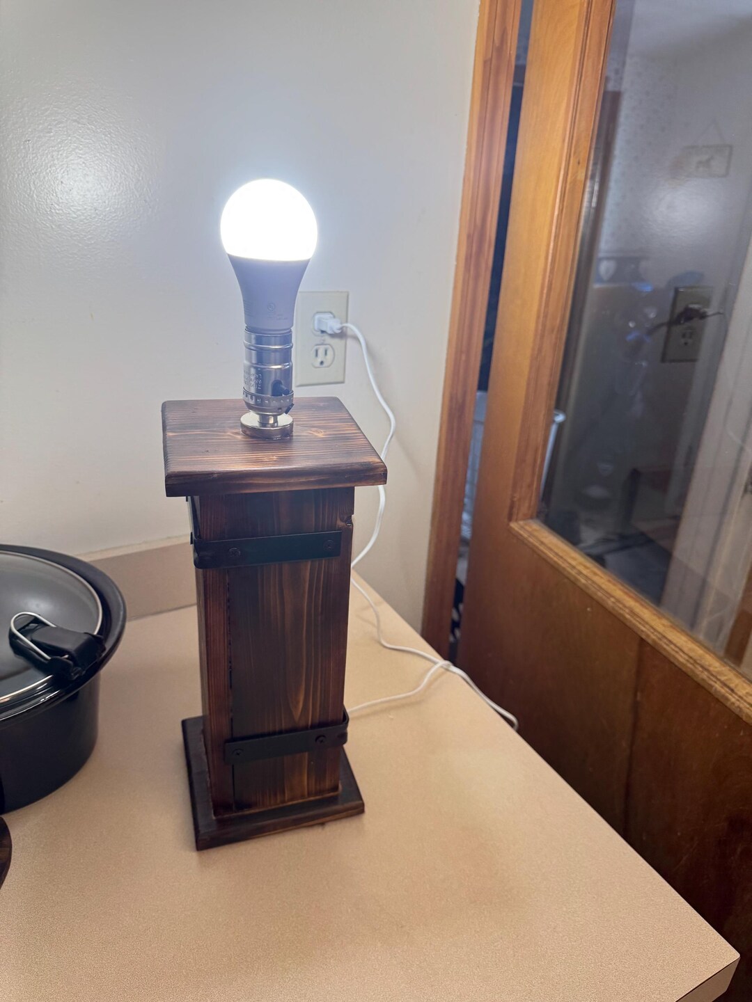 Handmade Upcycled Table Lamp - Etsy