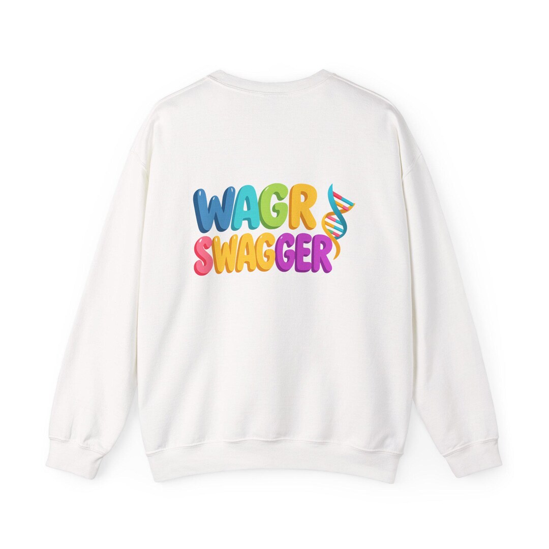 Genetic Symbol WAGR Swagger Front & Back Print, Rare Disease, Zebra ...