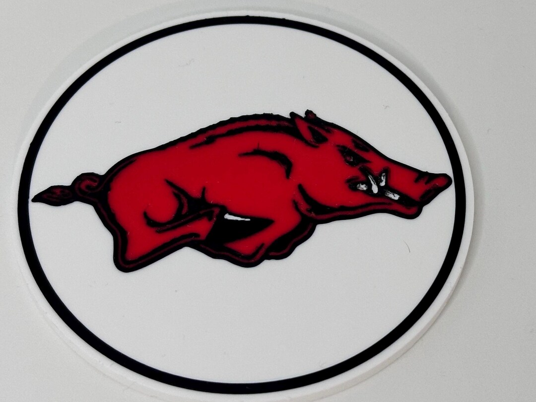 Arkansas Razorback Coasters - Etsy