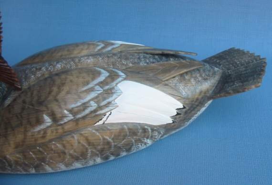 Hand Carved Red Breasted Merganser Magnum Hen Decoy Robert | Etsy