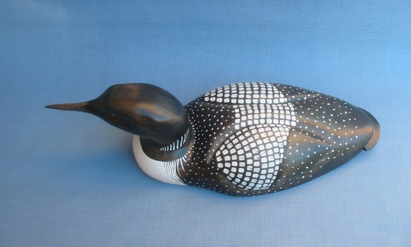 Hand Carved Large Common Loon Decoy Robert Kelly Woodcarving - Etsy