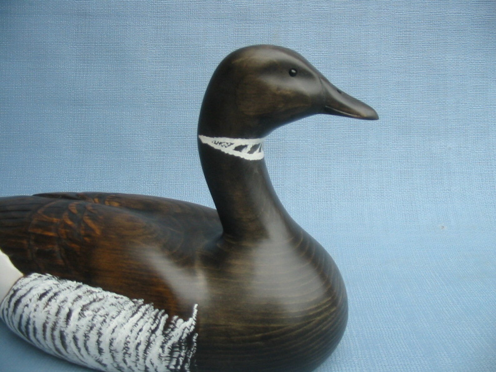 Handcarved Black Brant Goose Decoy Robert Kelly - Etsy
