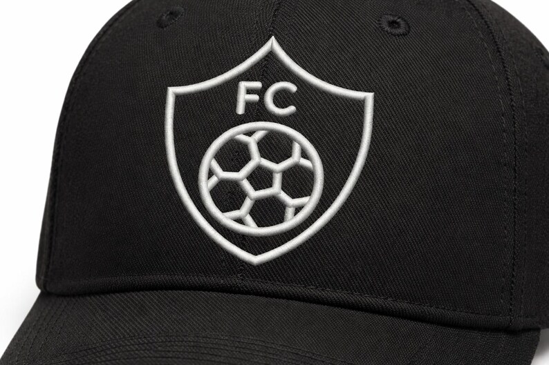 Football Club FC Logo Embroidery Design (digital Download) - Etsy