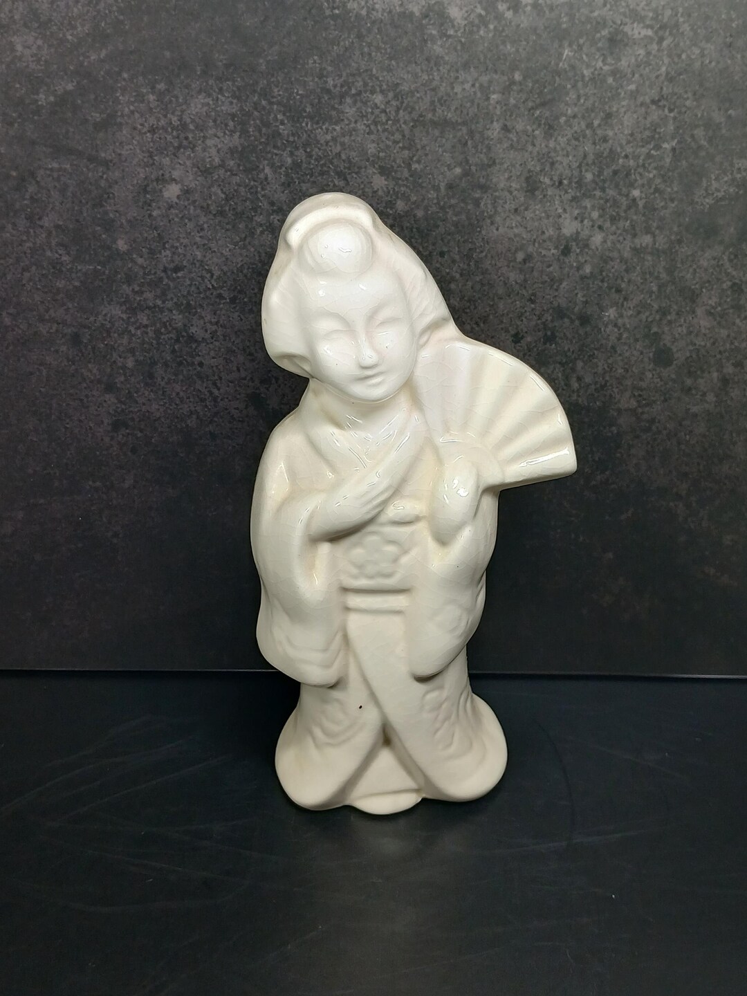 Benihana Geisha Figurine Made in Japan Ceramic Vase Pot Asian Minor ...