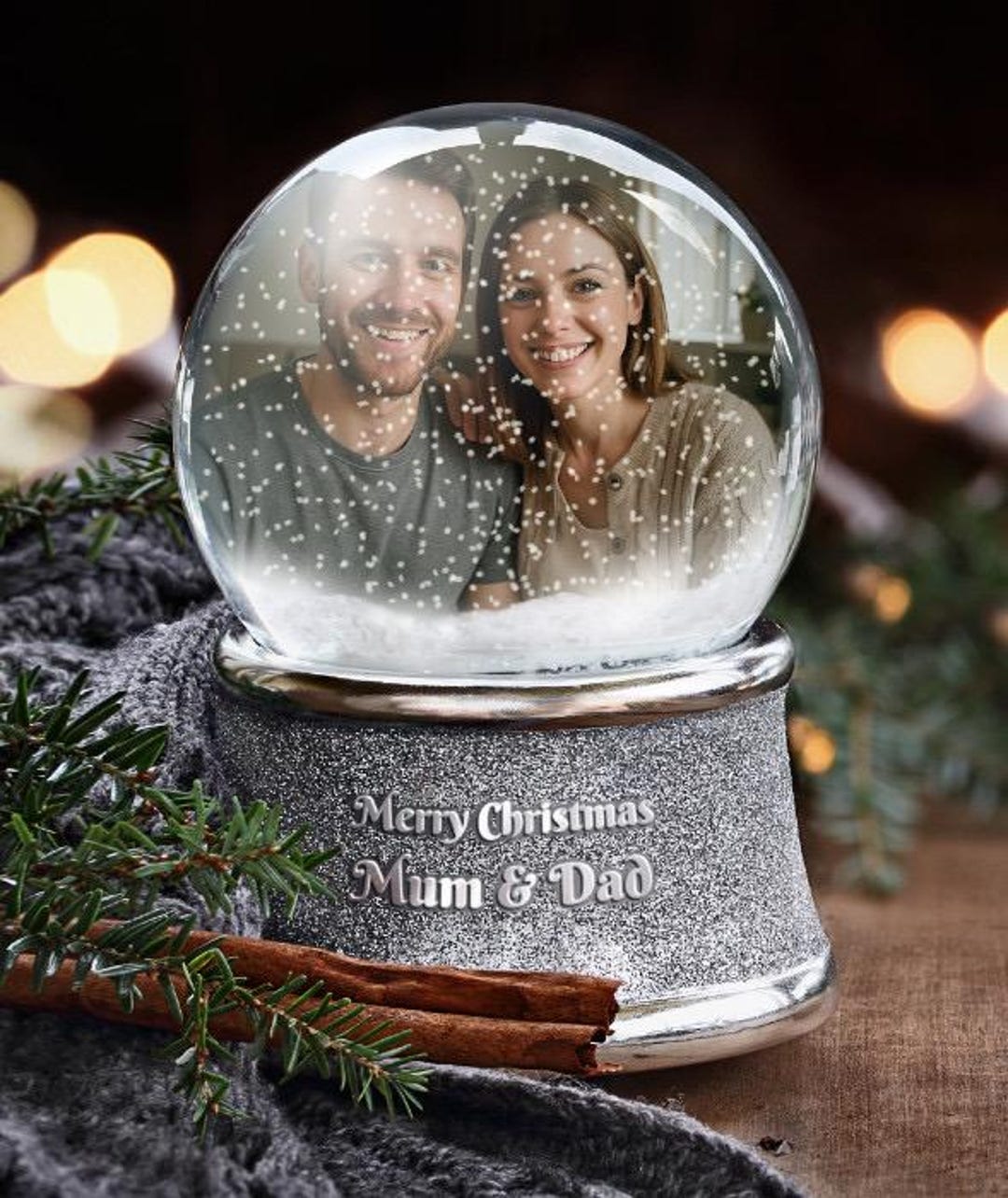 Digital Snow Globe Animation for Social Media - Etsy