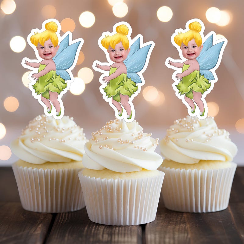 Tinkerbell Cake Toppers - Etsy