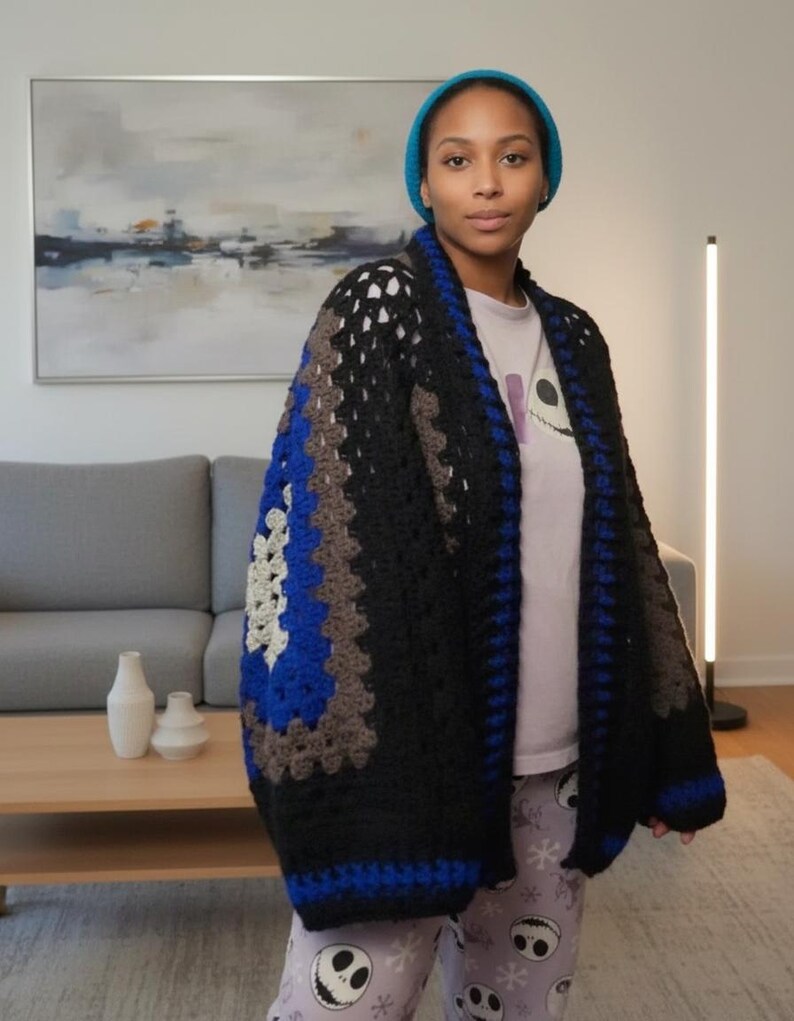 Sub-zero Inspired Oversized Cardigan - Etsy
