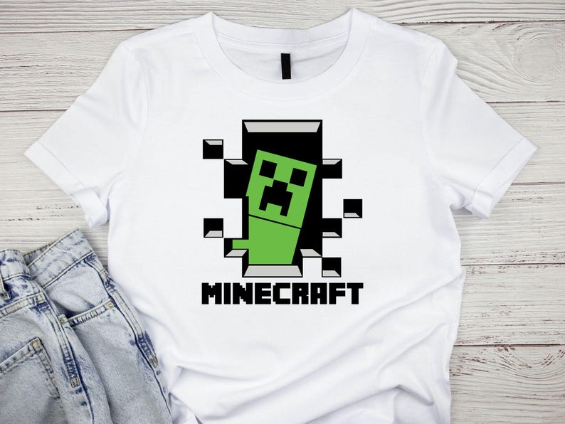 Minecraft Creeper Wall Burst SVG Bundle | Cricut, DIY (digital Download ...