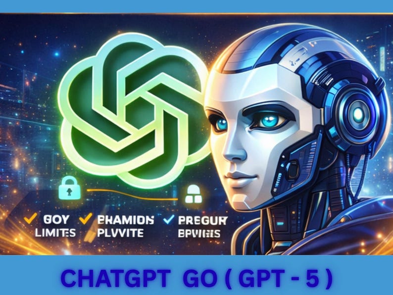 Chatgpt Go Pro GPT-5 1-year Activation | AI Writing Assistant Access ...
