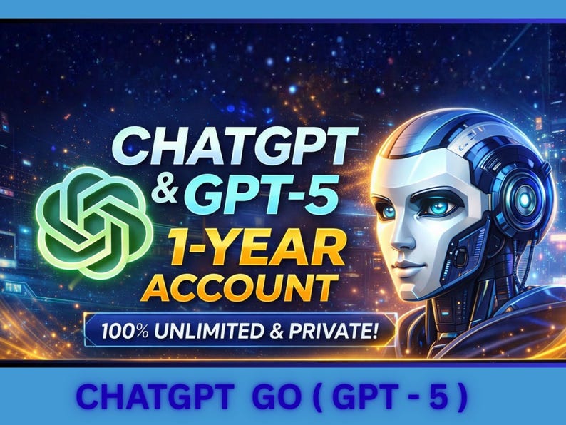 Chatgpt Go Pro GPT-5 1-year Activation | AI Writing Assistant Access ...