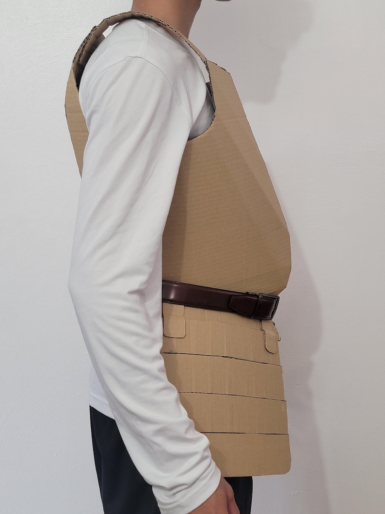 16th Century Knight Chestplate Cardboard Template Pattern - Etsy Canada