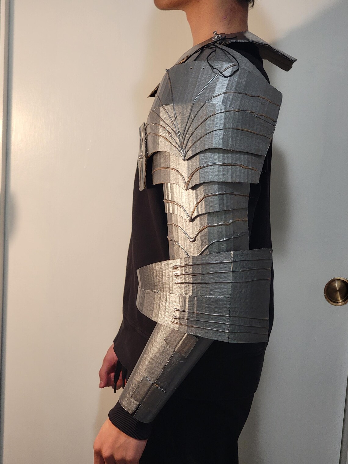 Gothic Style Cardboard Knight Arm Armor Template Pattern - Etsy