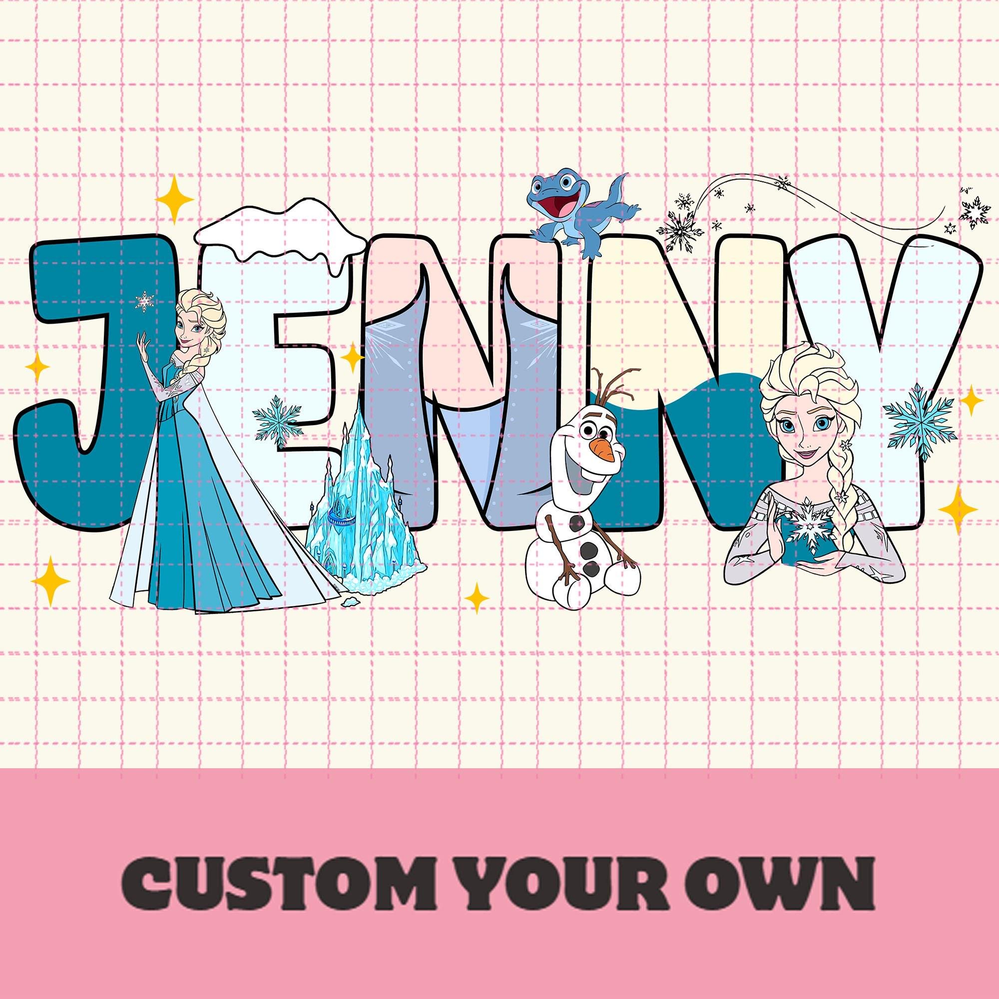 Custom Name Princess Elsa Png, Custom Name Princess Disneytrip Png ...