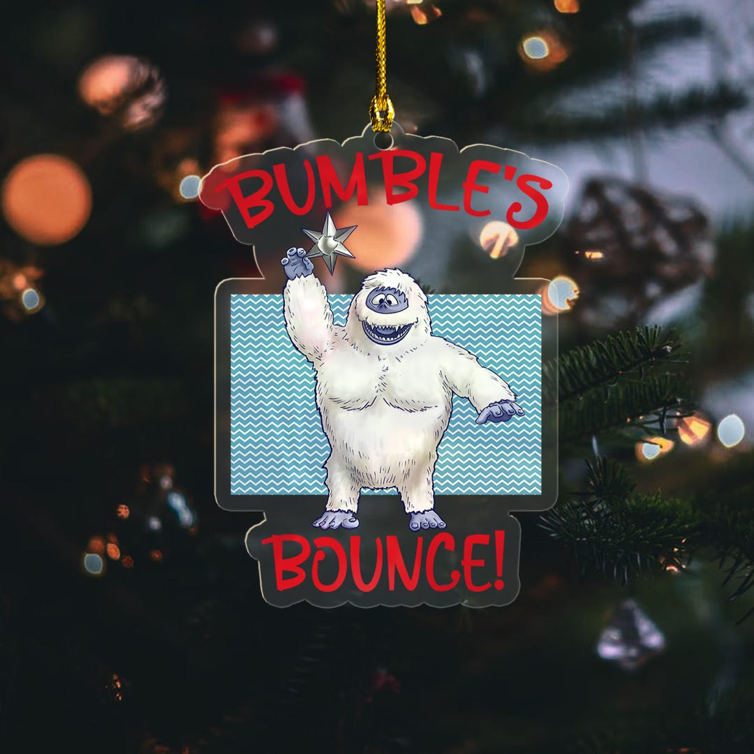 Bumble's Bounce Snow Monster Christmas Ornament, Rudolph the Red Nosed ...