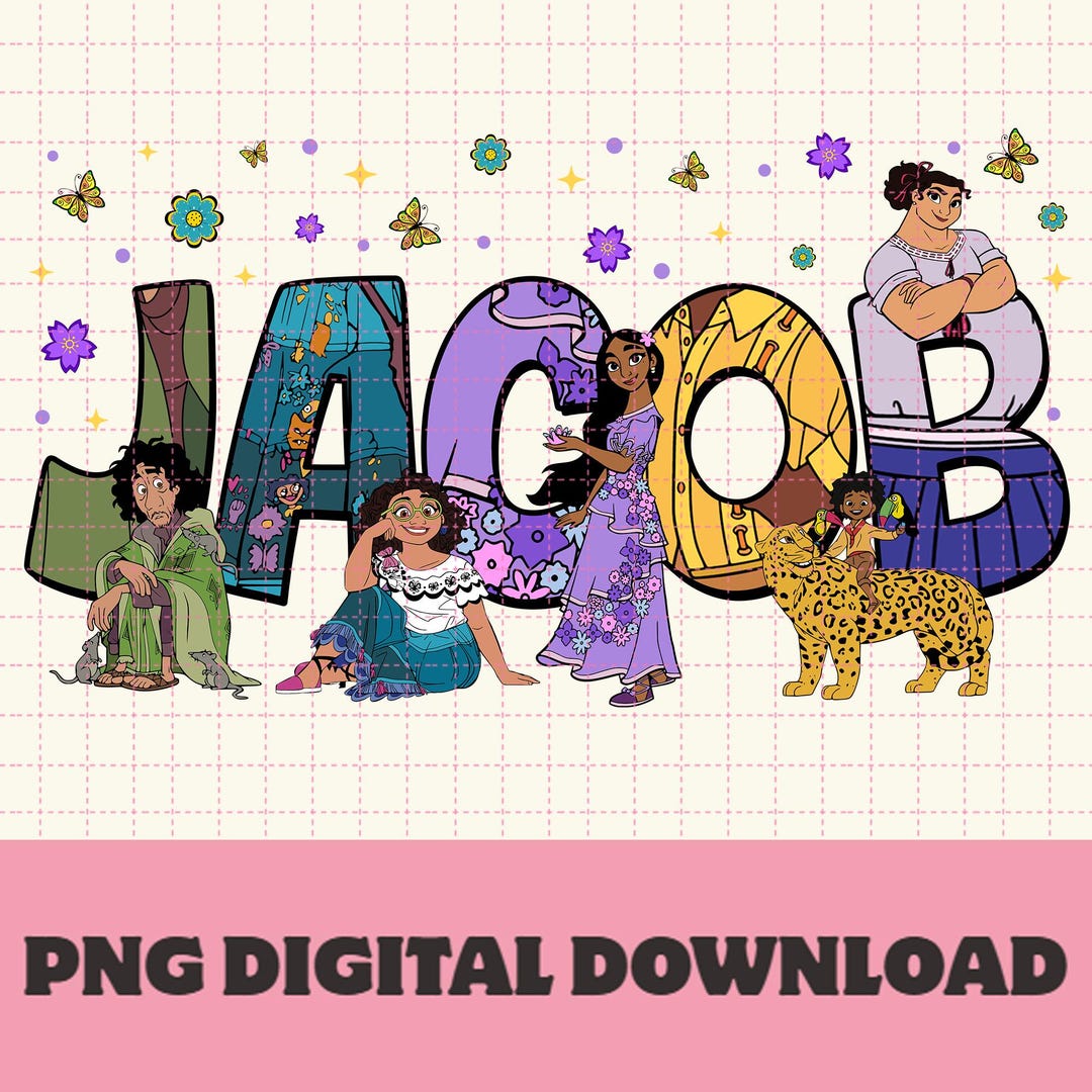 Personalized Disneyland Encanto Birthday PNG, Mirabel Bruno Isabela Png ...