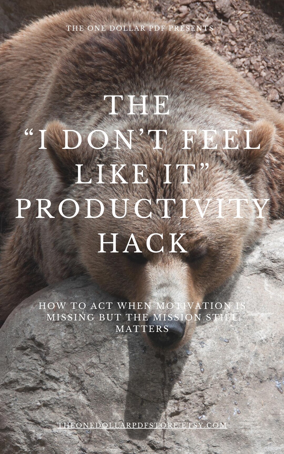 The “I Don’t Feel Like It” Hack — A 2-minute Move to Get Things Done - Etsy