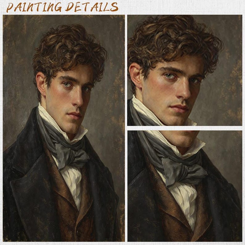 Hand Made Oil Portrait Custom Oil Painting Portrait From Photo on ...