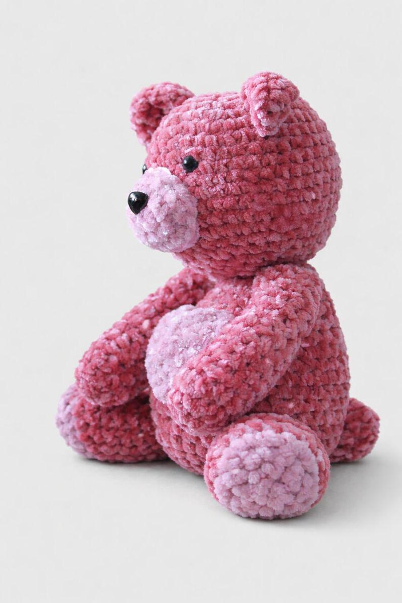 Bear Crochet Pattern PDF | Instant Download | Valentine Special - Etsy