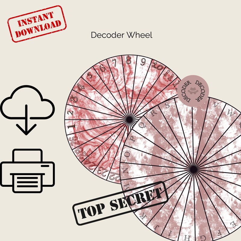 Spy Decoder - Etsy