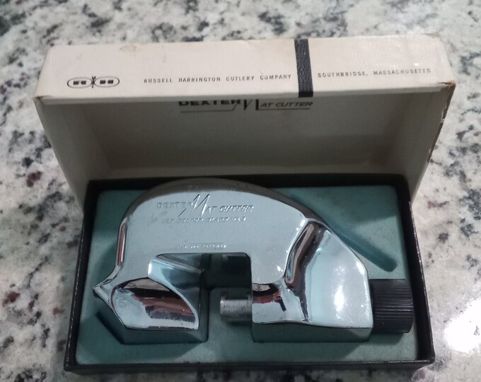 Vintage Dexter Mat Cutter Russell Harrington Cutlery Inc. Original Box ...