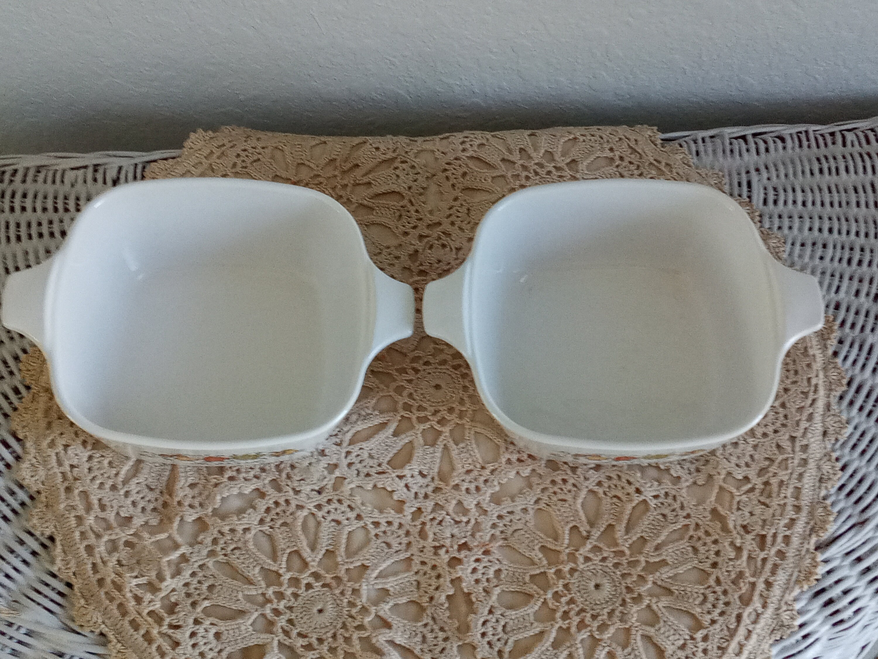 Two Corning Ware Le Persil Small Casserole Dishes spice of Life P-43-B ...