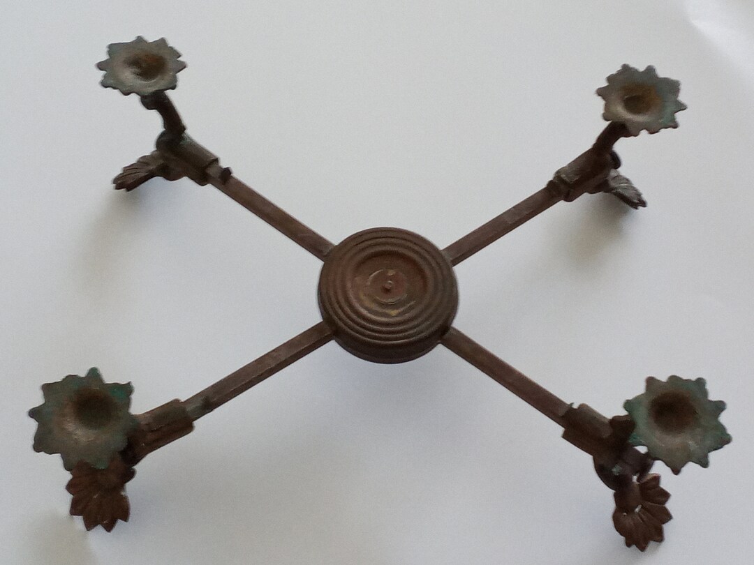 Vintage Metal Adjustable Trivet 4 Arms for Hot Dishes Casseroles Hot ...