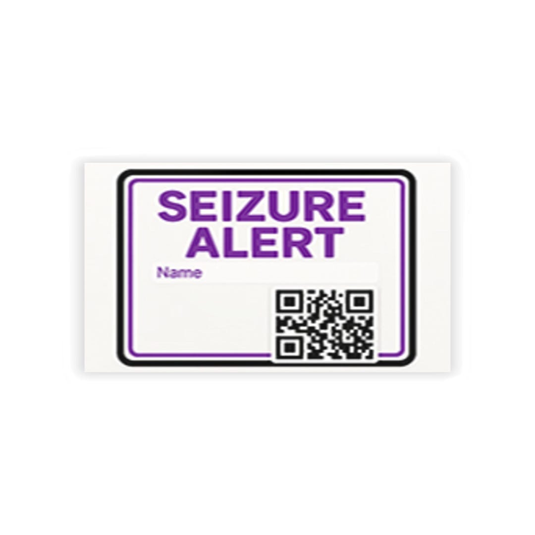 Seizure Alert Medical ID Cards | Business Cards With QR Code - Etsy