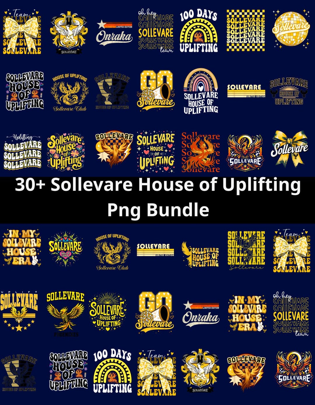30+ Sollevare House of Uplifting Png Bundle, Back to School Png ...