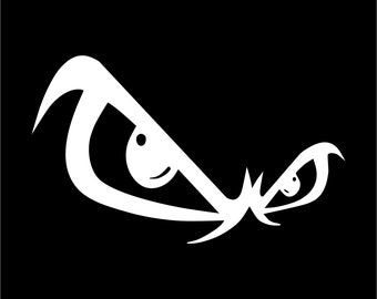 Angry Car Sticker - Etsy