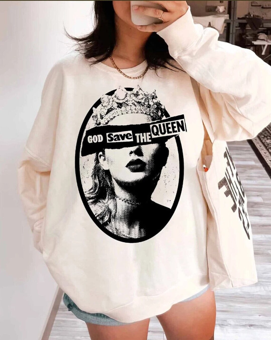 God Save the Queen Taylor Swift PNG, Reputation Era Swiftie Png, the ...