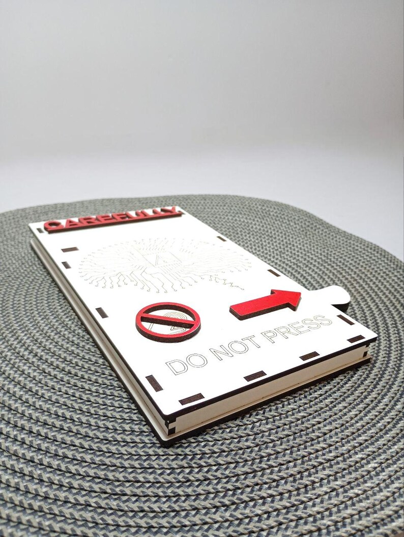 Funny Middle Finger Prank Box Laser; Cut File 3d Laser Cut Project for ...