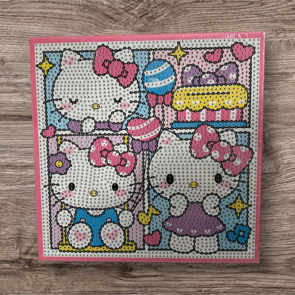 Hello Kittys Diamond Painting - Etsy