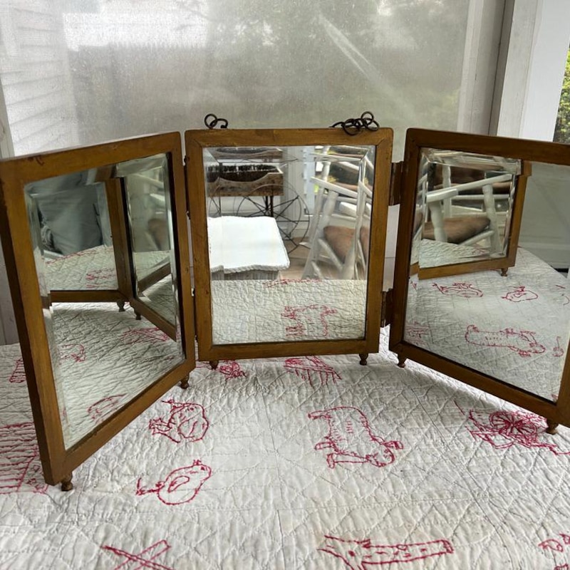 Folding Mirror - Etsy
