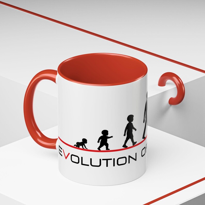 Evolution of Courage Coffee Mug, Motivational Mug, Gift for ...