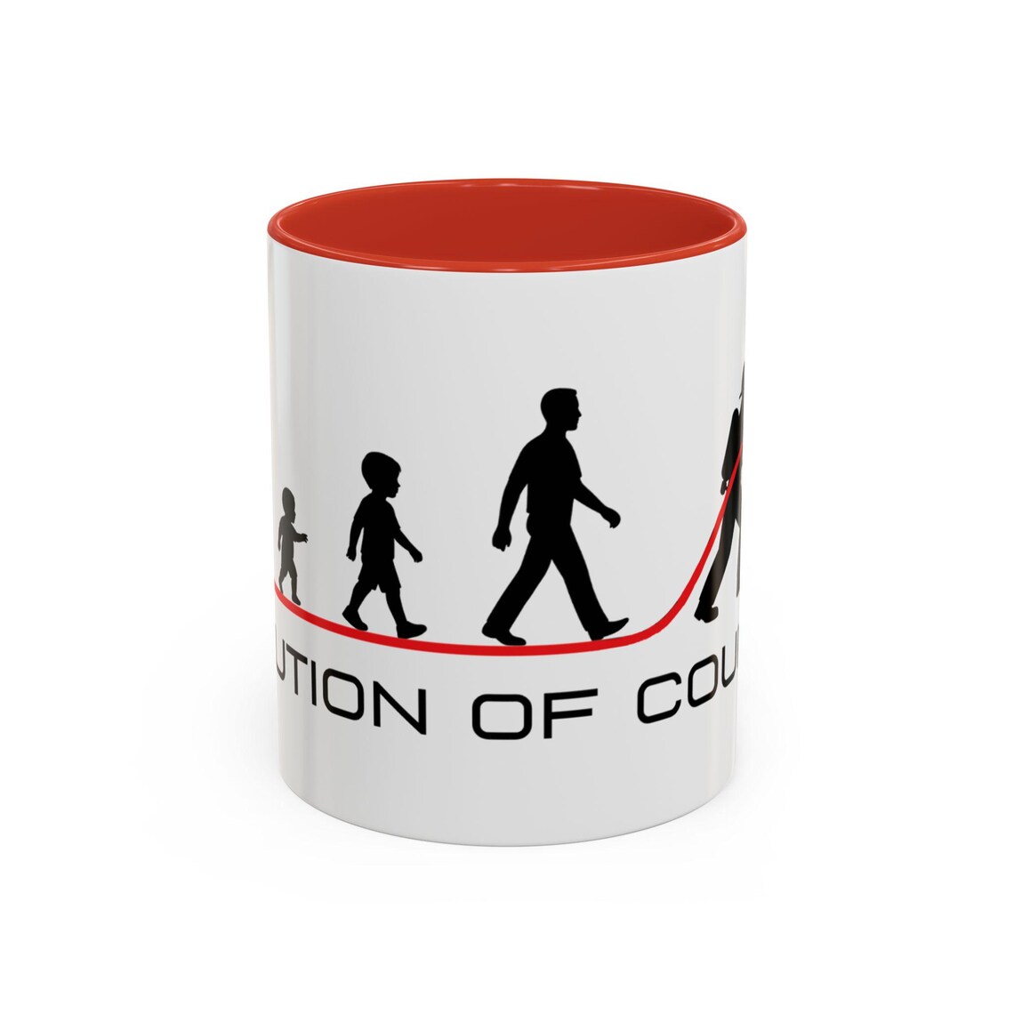 Evolution of Courage Coffee Mug, Motivational Mug, Gift for ...