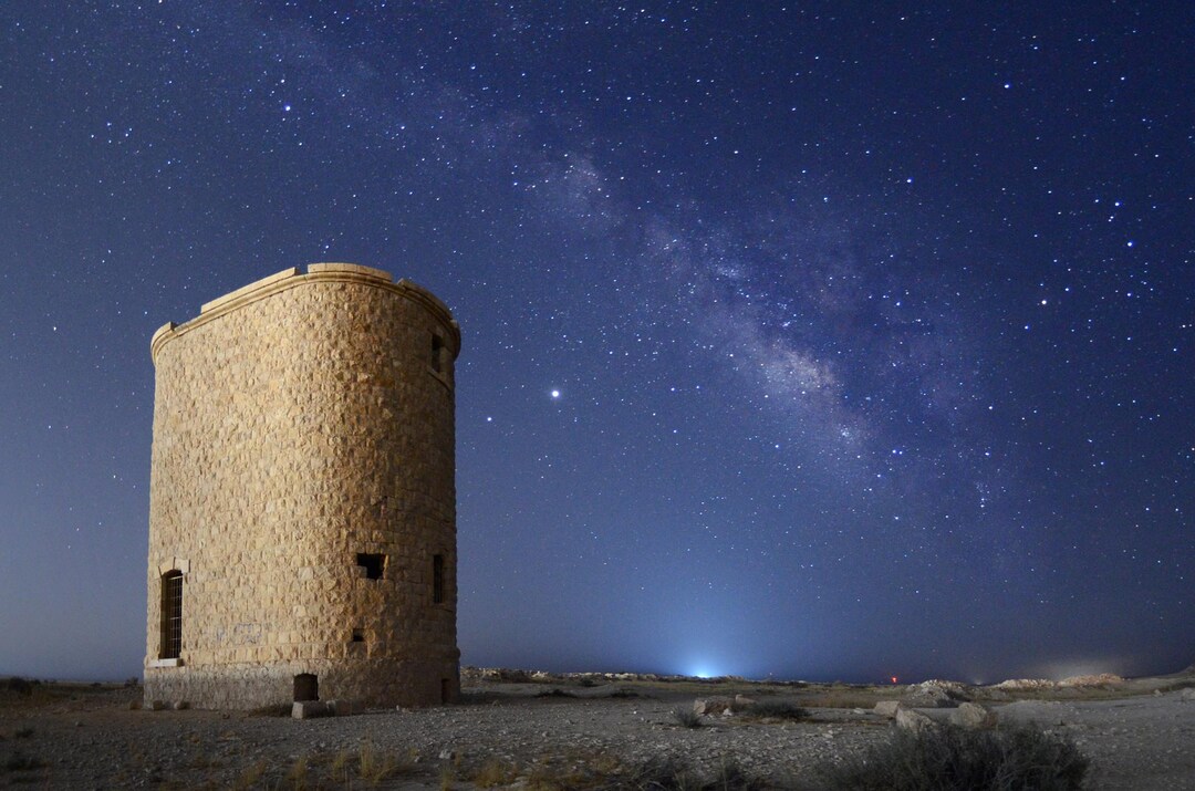 Ottoman Old Railway Water Tower Near Nizana, Israel - Digital File - Etsy