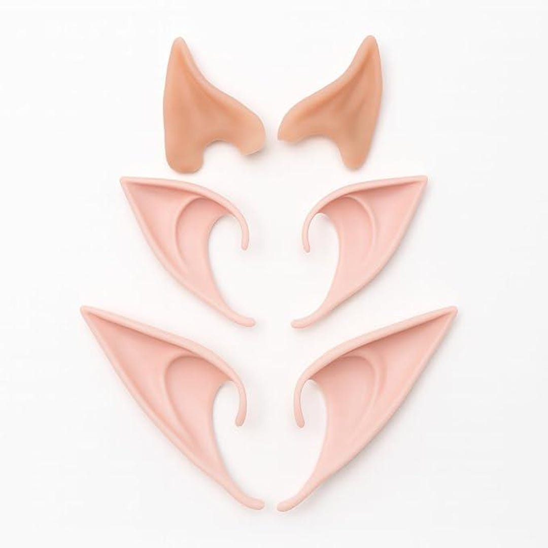 Soft Elf Ears: Cosplay Fairy Costume Accessory (3pcs) - Etsy