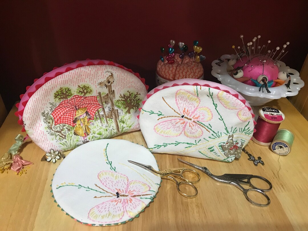 Springtime Three-piece Zipper Pouch Set - Etsy