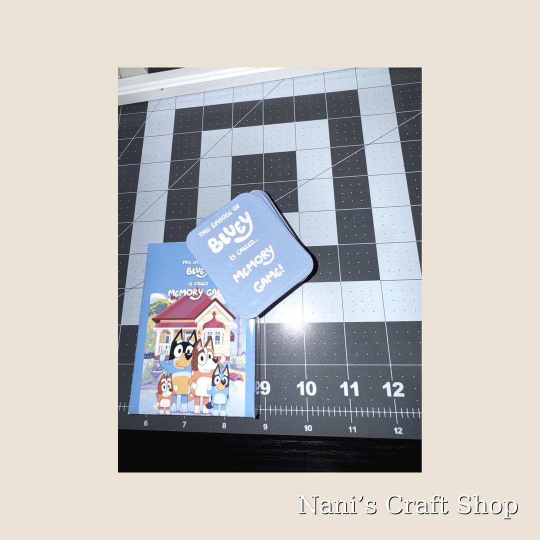Custom Character/theme Memory Card Game| Personalized Party Favor - Etsy