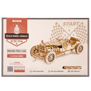 ROKR 3D Wooden Vehicle Kits | DIY Mechanical Car, Truck, Train & Jeep ...