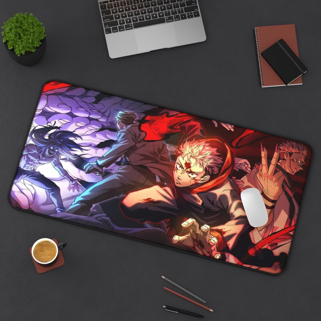 Jujutsu Kaisen Yuji Itadori Themed Deskmat | Manga Anime XL Gaming ...
