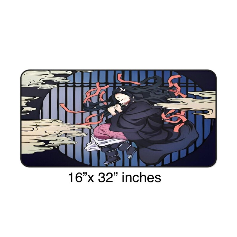 Demon Slayer Nezuko Kamado Energy Charge Desk Mat | Manga Anime XL ...