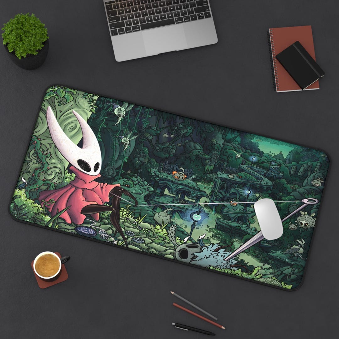 Hollow Knight Silksong Hornet Desk Mat | Hornet Greenpath XL Gaming ...