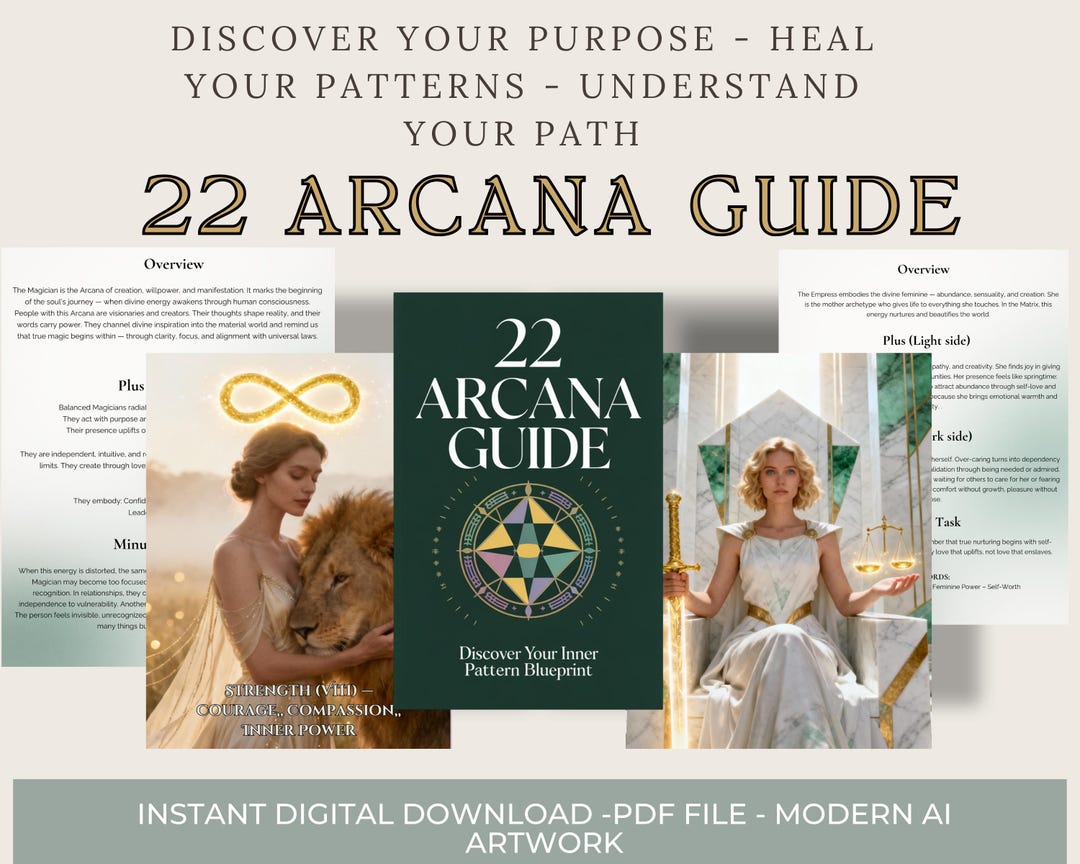 Matrix of Destiny, 22 Arcana, Guide, Soul Blueprint, Karmic Lessons ...