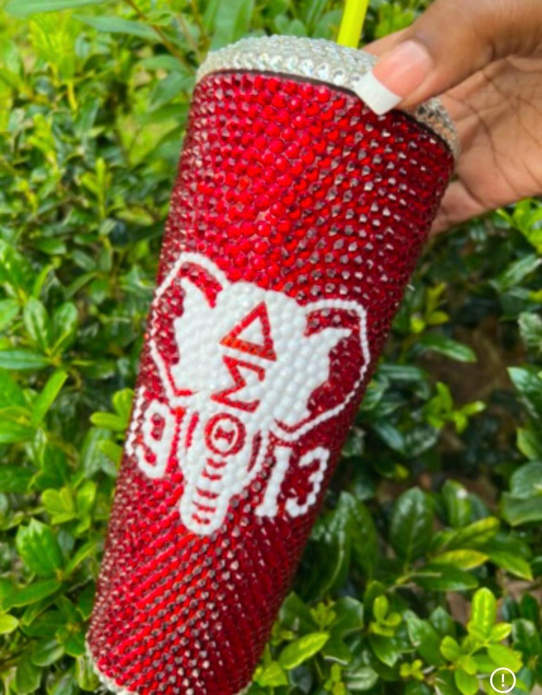 Delta Sigma Theta Inspired Bling Cup | Sorority Gift | - Etsy