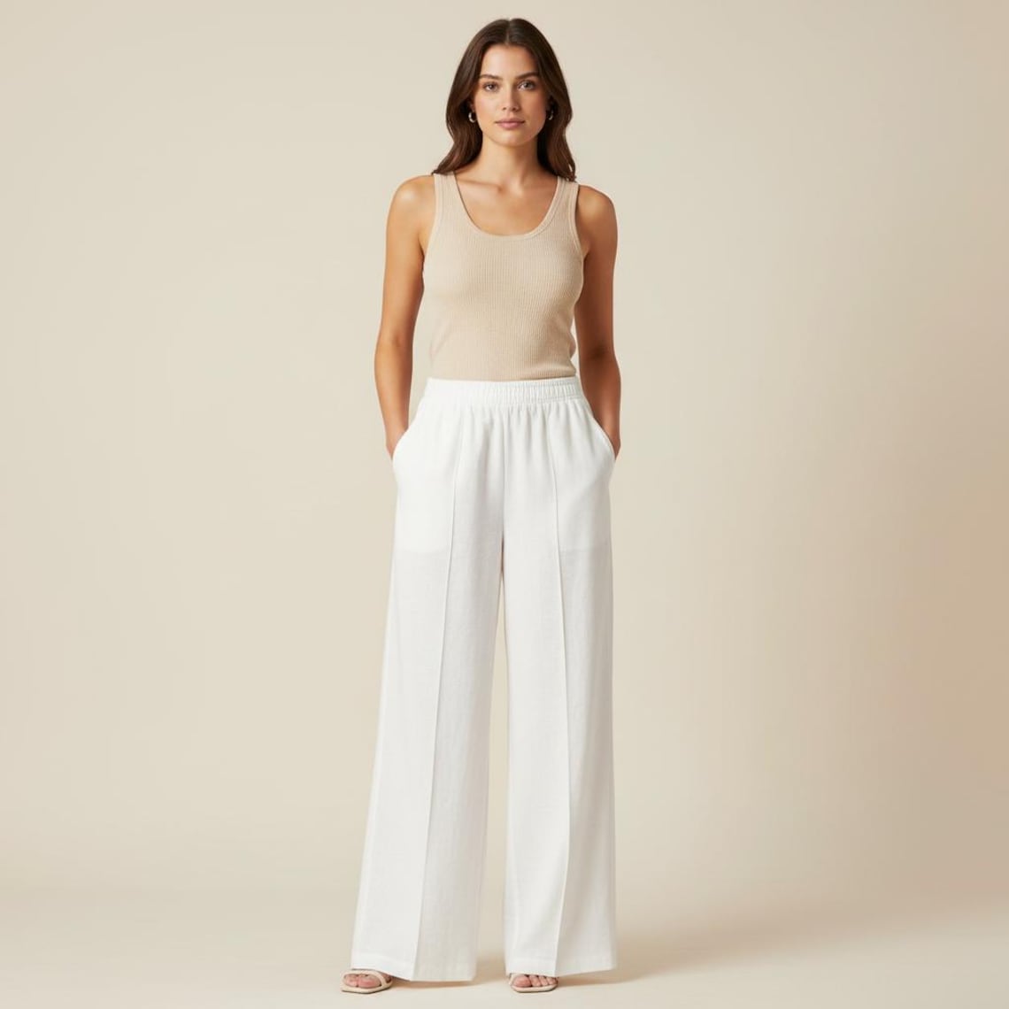 Palazzo Pants Sewing Pattern PDF for Women | Wide Leg Pants Pattern ...