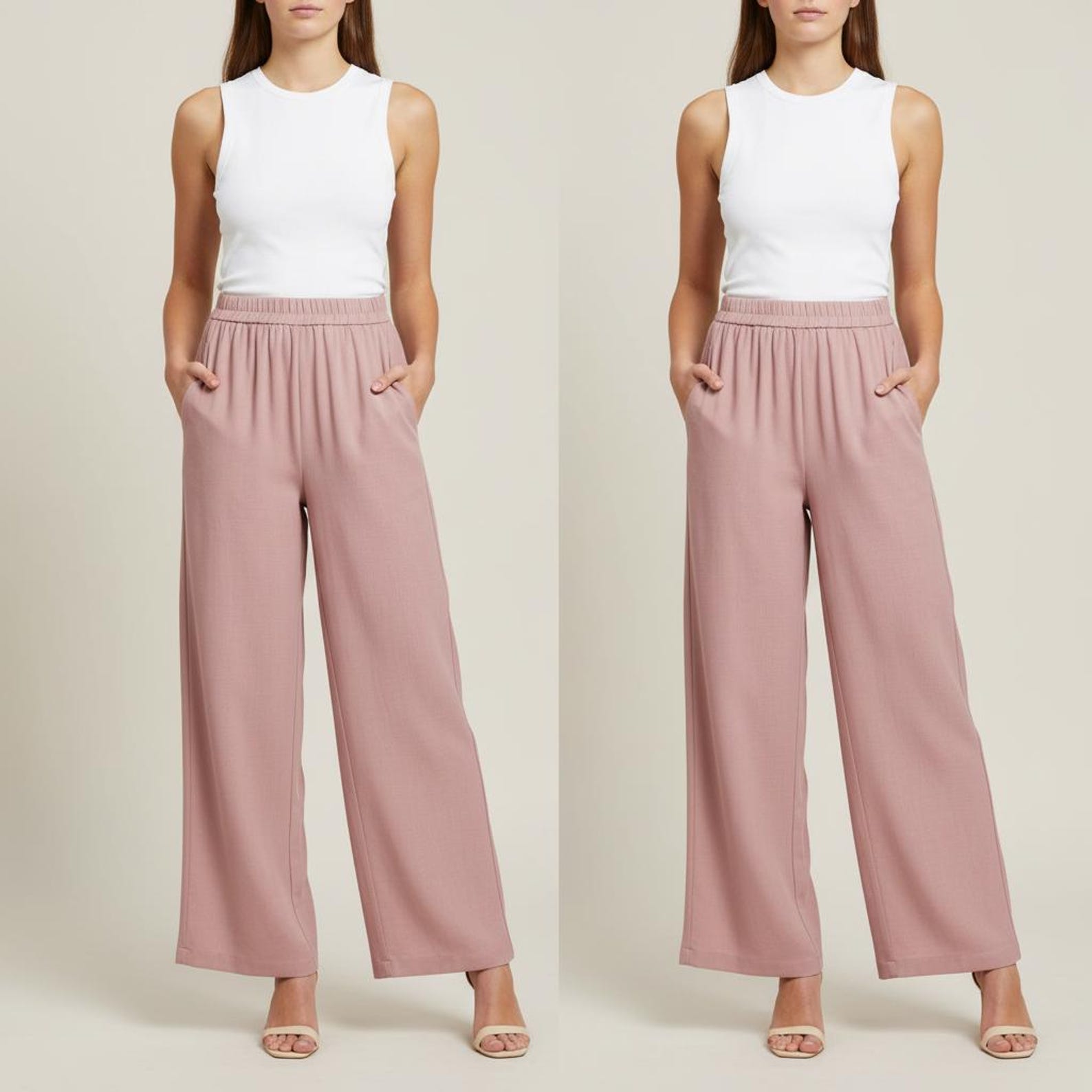 Palazzo Pants Sewing Pattern PDF for Women | Wide Leg Pants Pattern ...