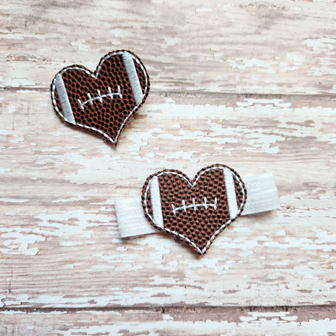 Football Clips, Sports Clip, Football Bracelet, Alligator Clips, Hair ...