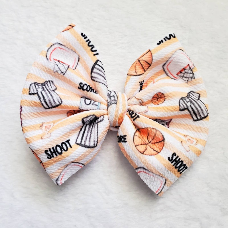 Basketball Bows - Etsy